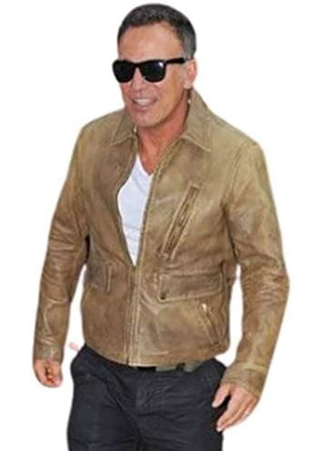 Bruce Springsteen Carnegie Hall Luxurious Outer Wear Genuine Leather ...