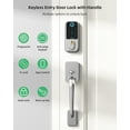 NUTOMO Smart Lock with Handle, Fingerprint Deadbolt Lock, Electronic ... NUTOMO Smart Lock with Handle, Fingerprint Deadbolt Lock, Electronic ...