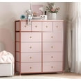 LINZJI Dresser for Bedroom with 12 Drawers Dressers & Chest of Drawers ...