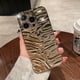 Funda de teléfono galvanizada chapada en oro de lujo para iPhone 14 13 ...