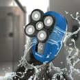 Free Shipping! Barbasol Rechargeable 5 Head Electric Shaver, LCD ...
