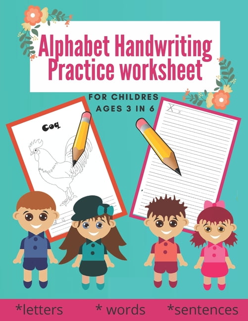 Alphabet Handwriting Practice worksheet: handwriting practice books for ...