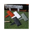 Black Plastic Garden Border Fence – Stone-Texture Landscape Edging for ...