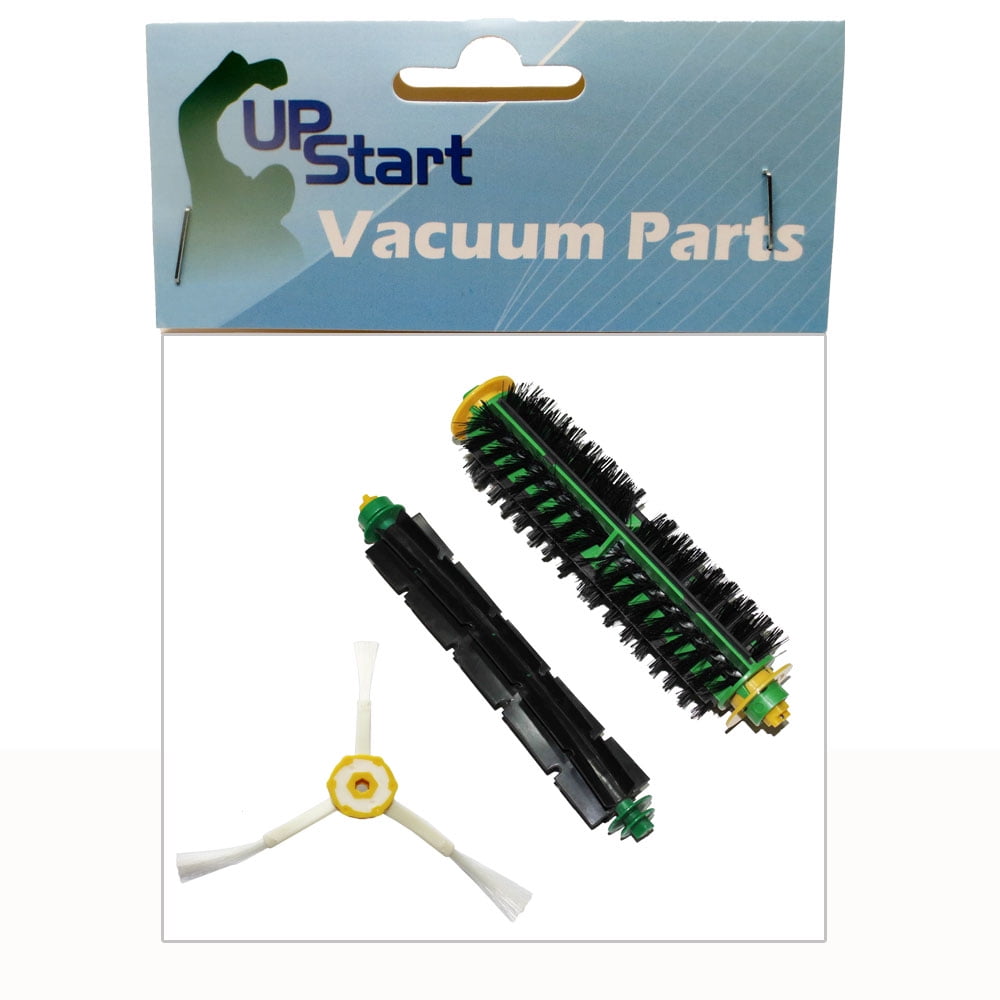 iRobot Roomba 550 Bristle Brush and Flexible Beater Brush, 3-Arm Side ...