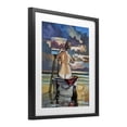 Stupell Industries Painting Up A Storm Black Framed Print Under Glass ...