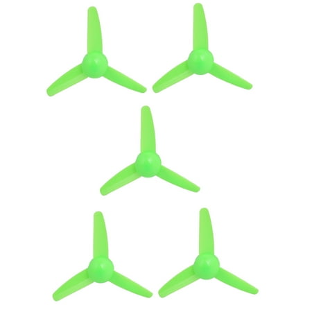 5PCS Plastic 3 Vanes RC Airplane Prop Propeller Paddle 3-inch Green ...