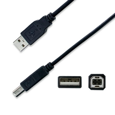 6ft USB 2.0 A Male to B Male High Speed 6 Feet Printer Scanner Cable ...