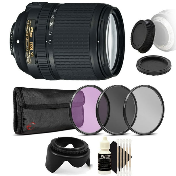 Nikon AF-S DX NIKKOR 18-140mm f/3.5-5.6G ED Vibration Reduction Zoom ...