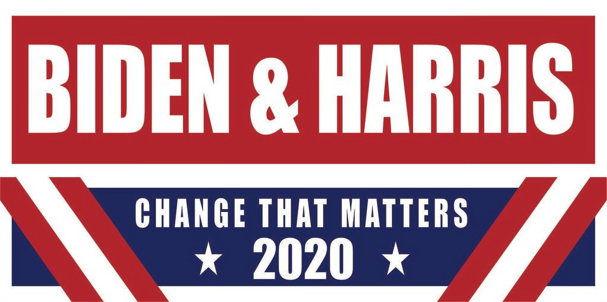 Biden and Harris Campaign Sign Vinyl Sticker Car Window Bumper Decals ...
