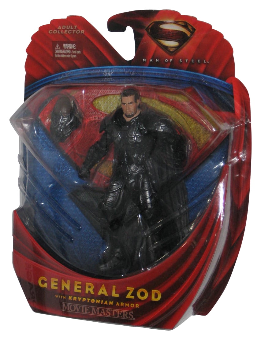 DC Superman Man of Steel (2013) Mattel Movie Masters General Zod Battle ...