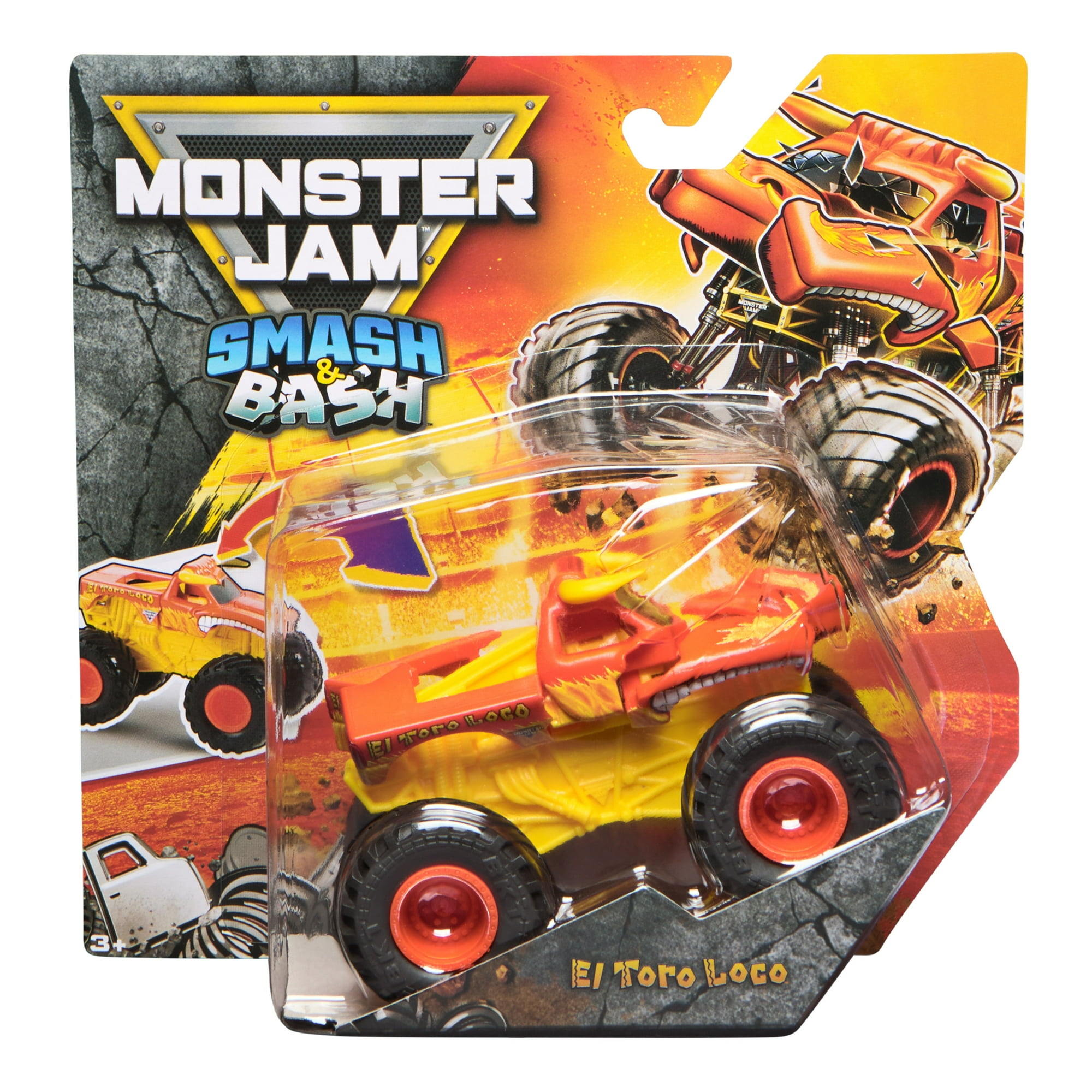 Click here for Monster Jam Smash & Bash El Toro Loco  1:64 Scale prices