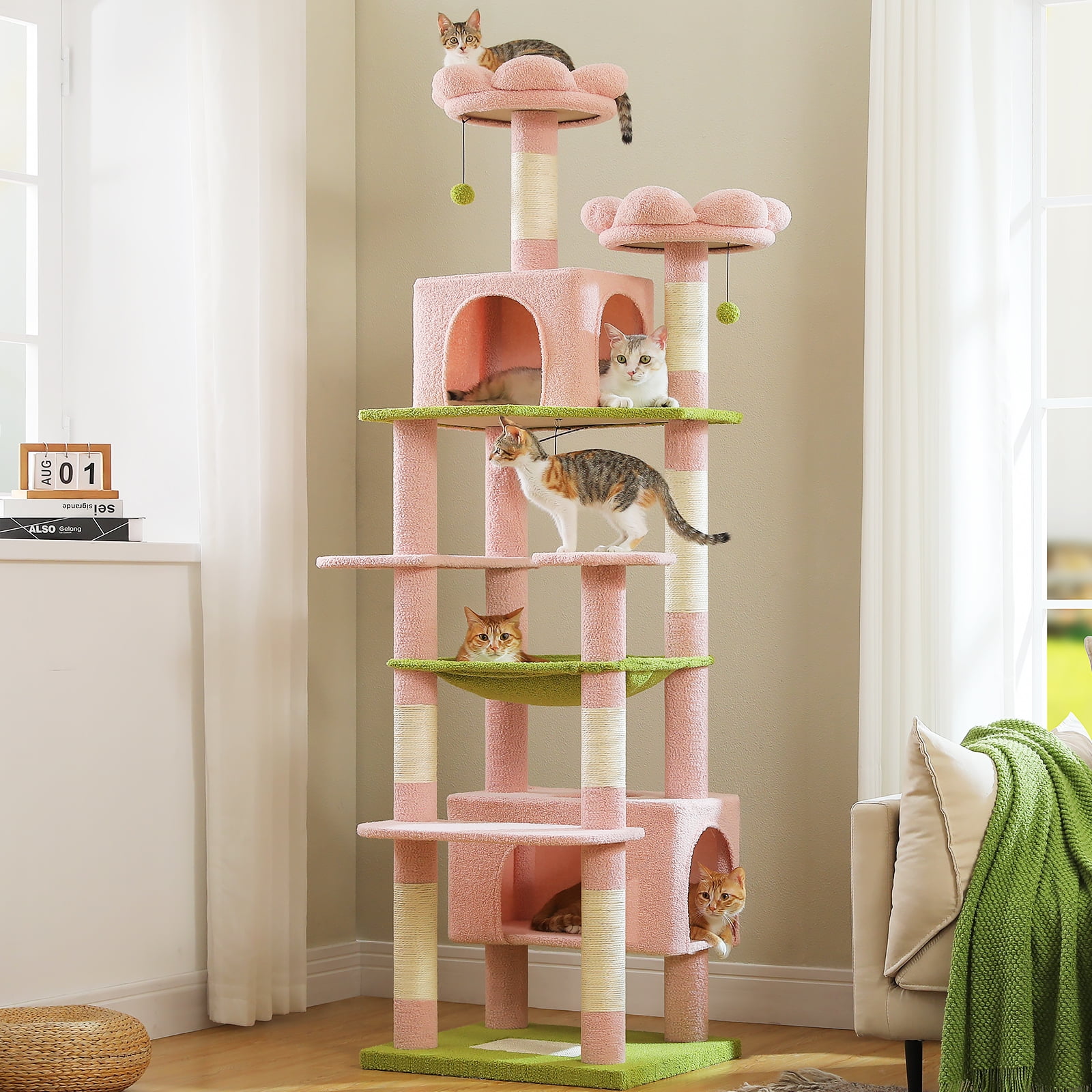 Click here for Pawz Road 81 Cat Tree For Indoor Cats Extra Large... prices
