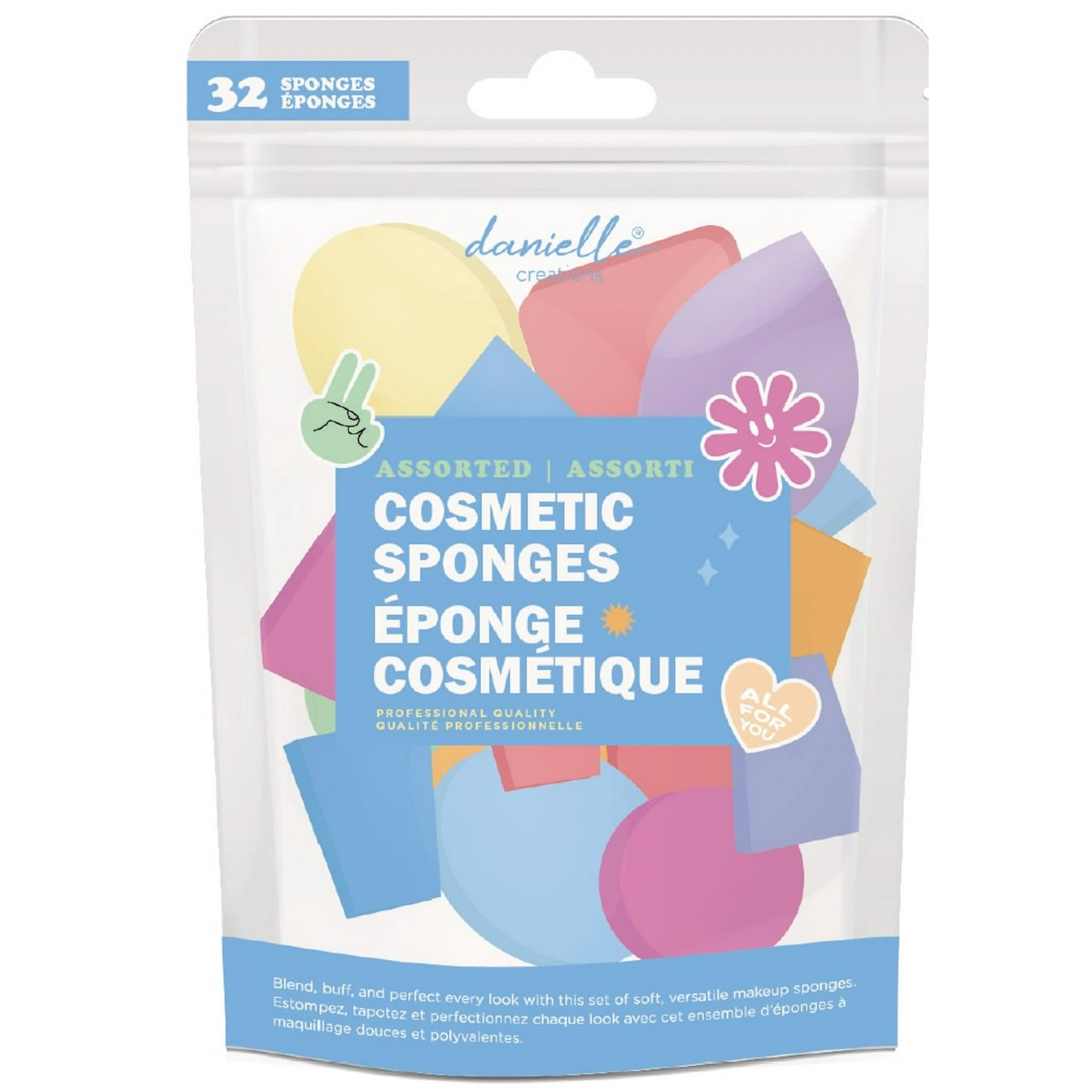 Click here for Danielle Creations - 32 Assorted Cosmetic Sponges prices