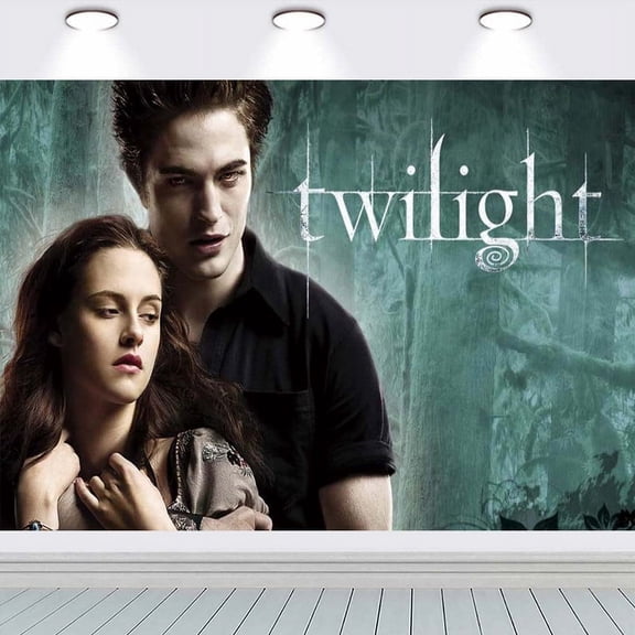 Twilight Backdrop Banner Party Supplies Post Birthday Decorations ...