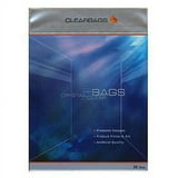 ClearBags 11 7/16" x 17 1/4" Crystal Clear Protective Closure Bags Pack ...