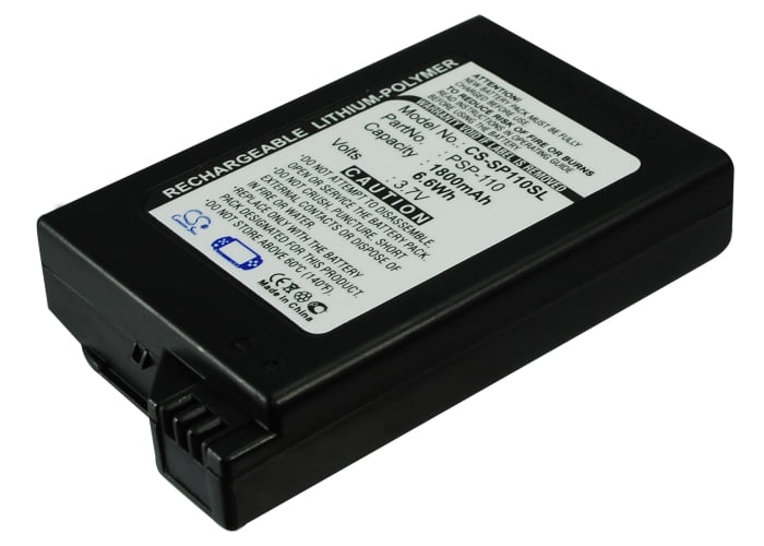 1800mAh PSP-110 Battery for SONY PSP-1000, PSP-1000G1, PSP-1000G1W, PSP ...