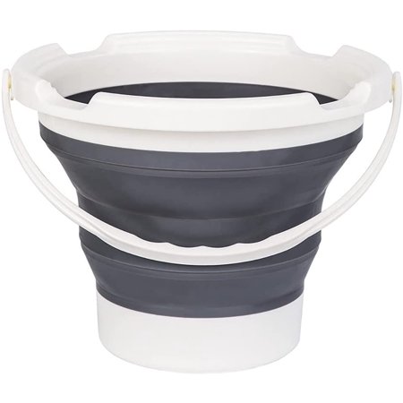 Lonbiaci 2.7 L Folding Pen Washing Bucket Gray Drawing Painting Art ...