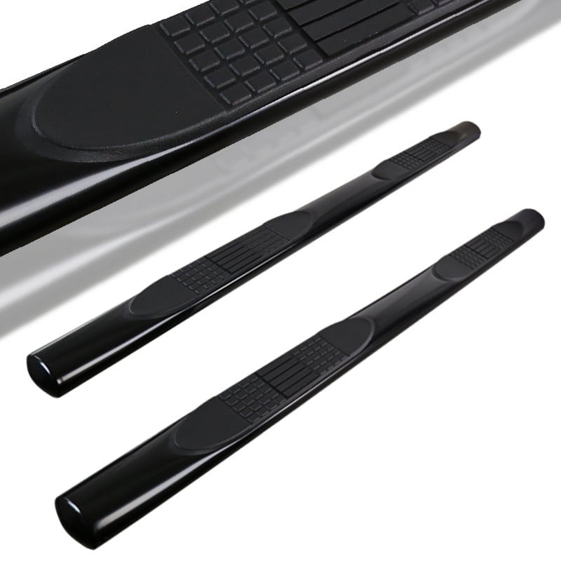 Spec-D Tuning 4" Oval Side Step Bars Stainless Running Boards for 2001 ...
