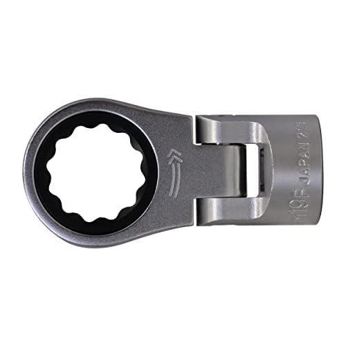 TONE Flex Ratchet Box Socket HP3RM-19F Insertion Angle 9.5mm (3/8 ...