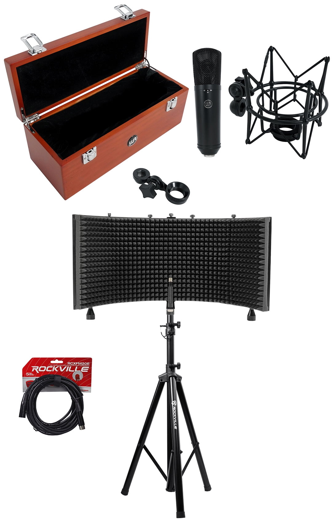 Warm Audio WA-87 Black FET Condenser Microphone Recording Studio Mic ...