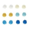 Scunci Mini Flower Claw Clips, Assorted Colors, 12 Count - Walmart.com