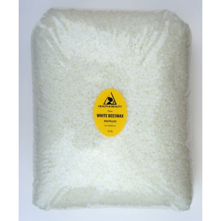 White beeswax bees wax organic pastilles beards premium 100% pure 10 lb ...