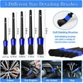 Professional Car Detailing Brush Kit 30-Piece, Complete Interior ...