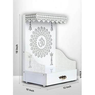 Customized Wooden Designer Pooja Mandir |Pooja Ghar |Wall Hanging ...