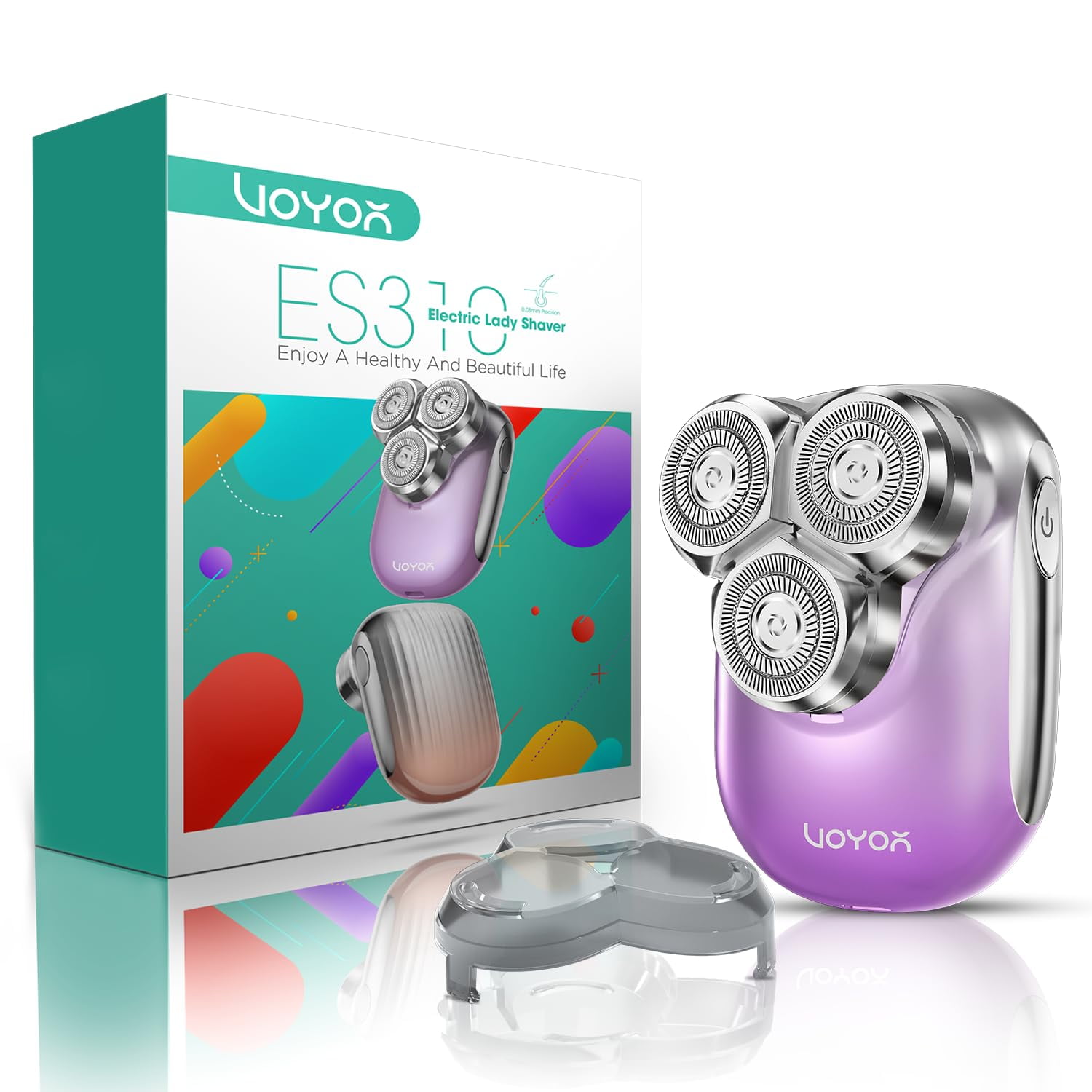 Afeitadora eléctrica VOYOR ES310 para mujer 3D Floating Blade | Bodega Aurrera en línea