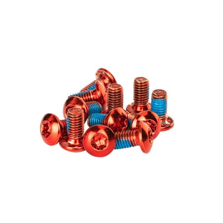 Wweixi Pack of 12 Universal Mountain Bike Brake M5x10mm Screws Disc ...