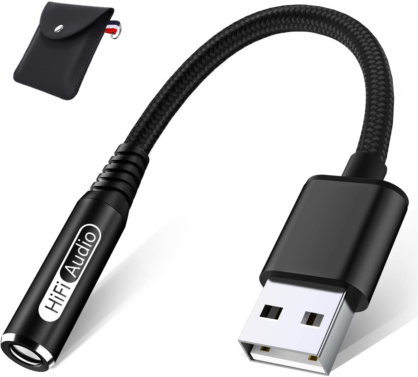 axGear USB to Headphone Jack Adapter, USB A Sound Card Support ...