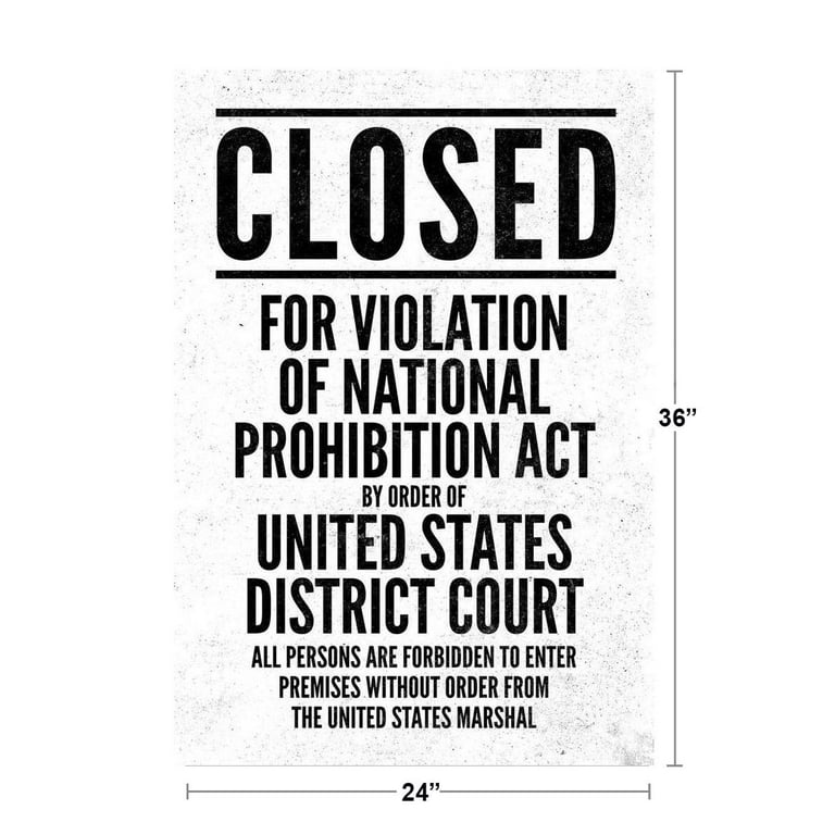 Pro Prohibition Posters 1920s