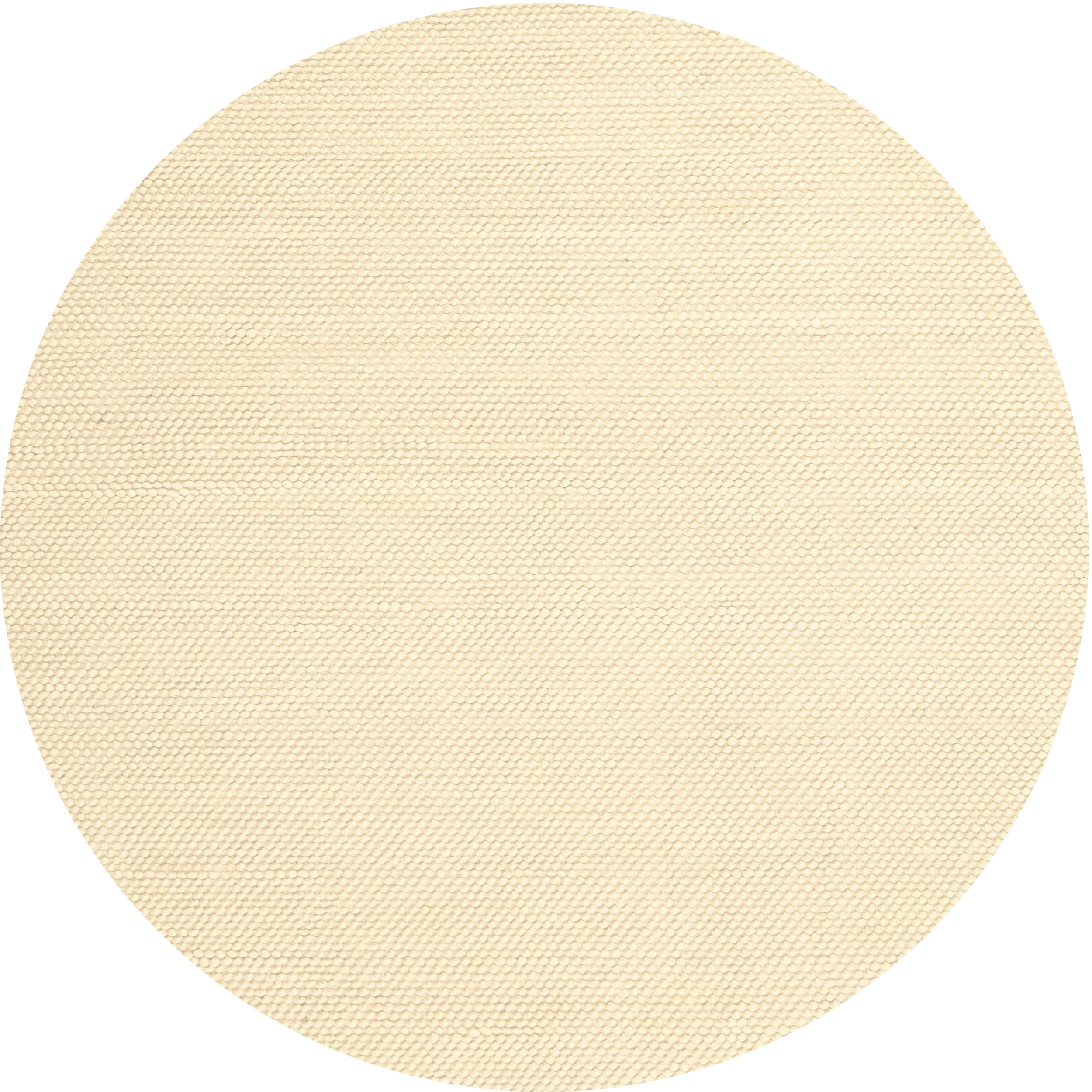 Ahgly Company Indoor Round Contemporary Golden Blonde Gold Solid Area ...