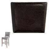 Sacramento Swivel Seat Counter Stool with Espresso Finished Wood Frame ...