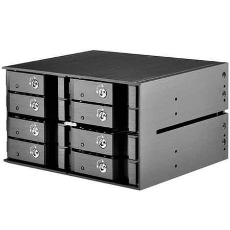 2 x 5.25 in. Device Bay to 8 x 2.5 in. SAS & SATA 6.0 Gbits Hot Swap ...