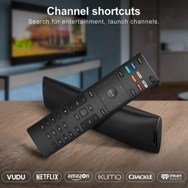 EIMELI New Universal Remote for Vizio Smart TV 2 Piece Replacement for Vizio-Smart-TV-Remote ...