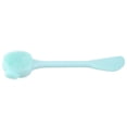 M Buder Dual Head Silicone Face Cleansing Brush, Green Knife Shape Mask ...