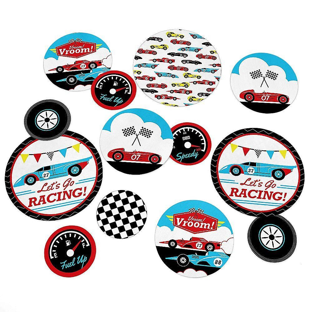 Big Dot of Happiness Let's Go Racing - Racecar - Baby Shower or Race ...
