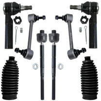 Detroit Axle - 12pc Front Upper/Lower Ball Joints, Sway Bars & Inner ...