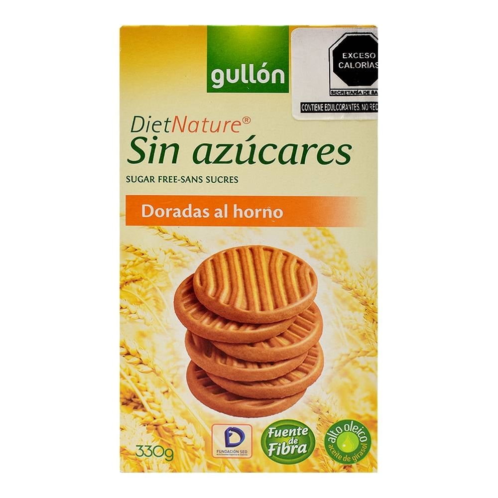Galletas Gullón Diet Nature doradas al horno 330 g | Walmart en línea