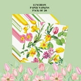 Keep Unique Spring Flower Paper Napkins, Decorative Floral Napkins ...
