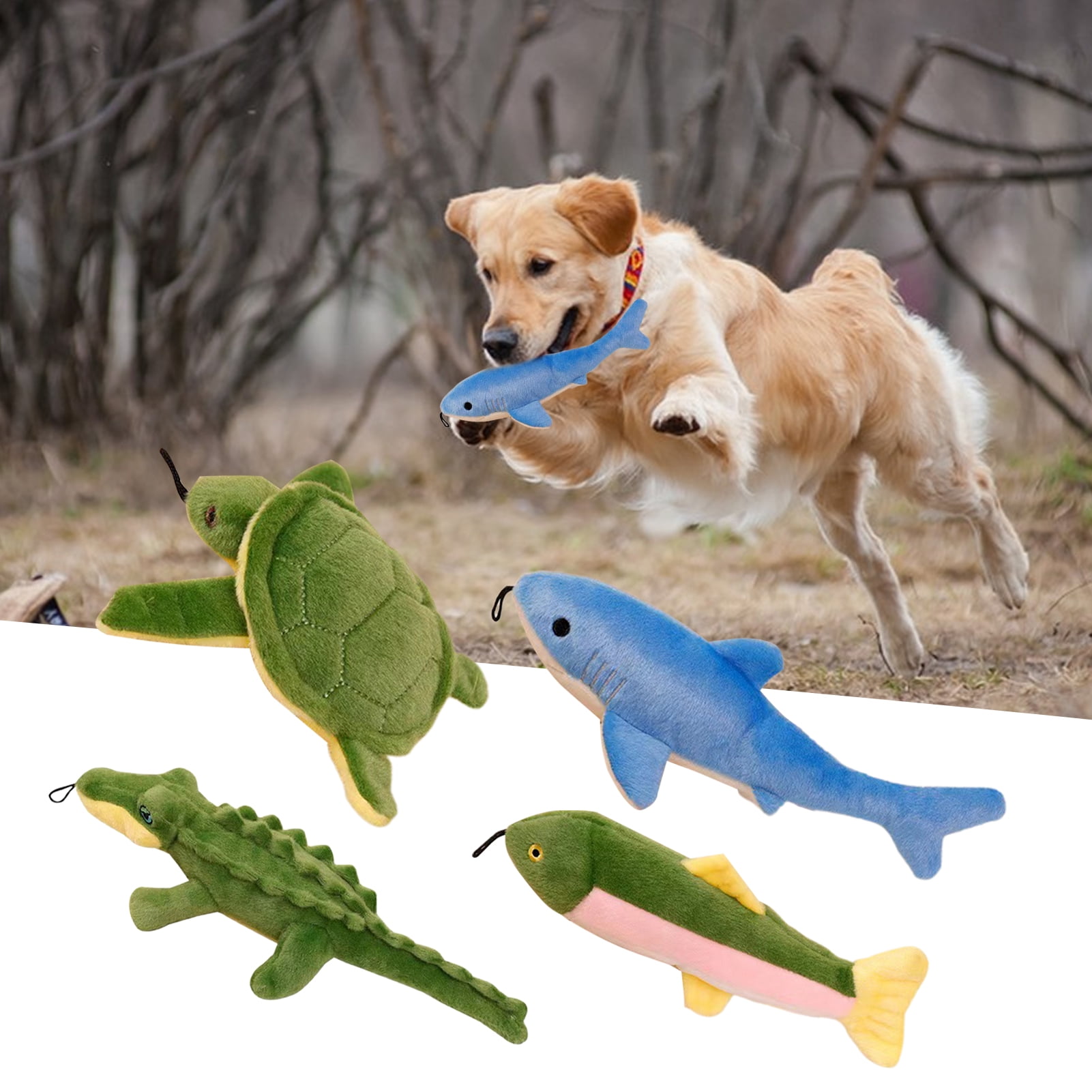 Waroomhouse Pet Molar Toy Tear Resistant Tasteless Built-in Sound ...
