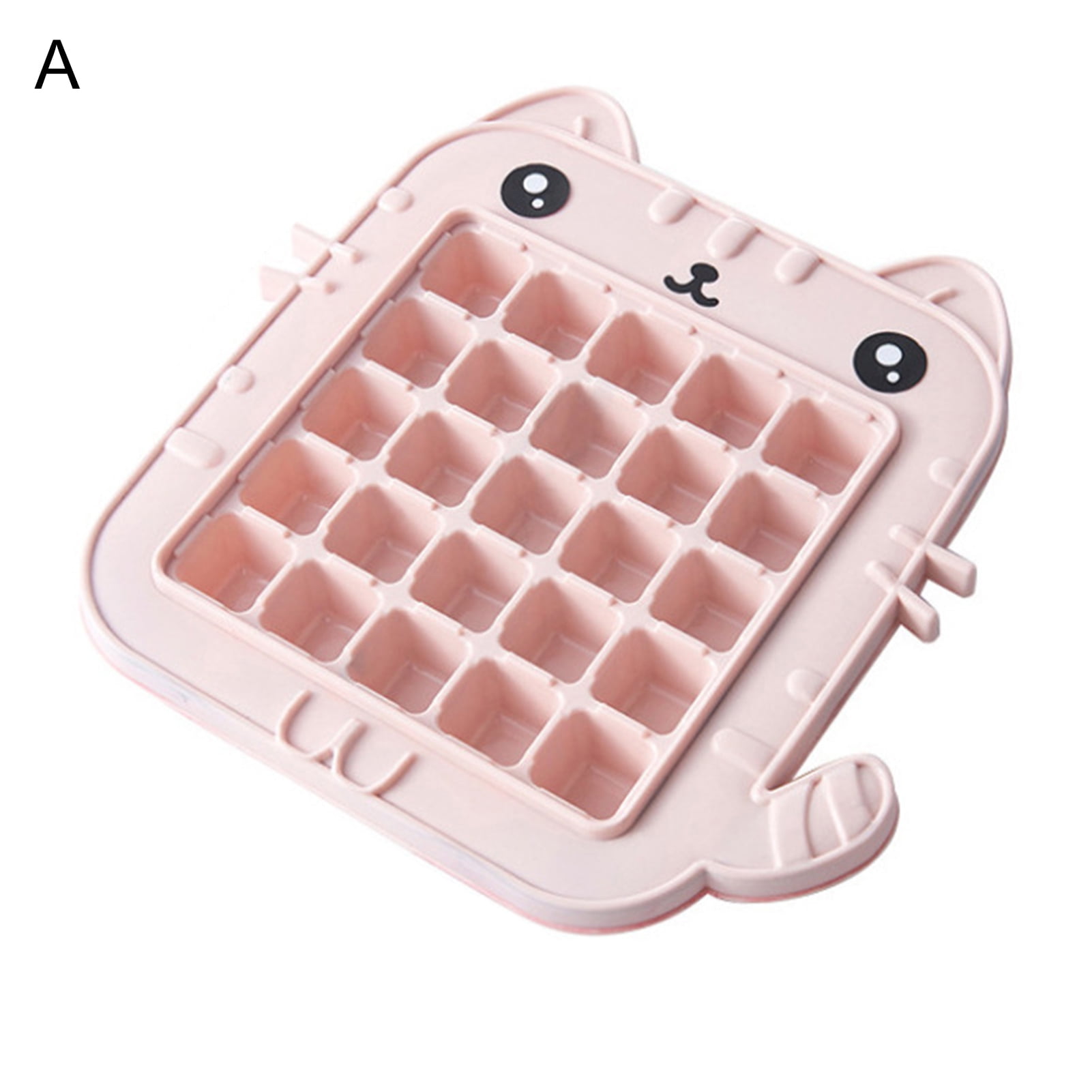 Honrane Cartoon Style PP Tear-Resistant Safety Ice Tray | Clear Texture ...