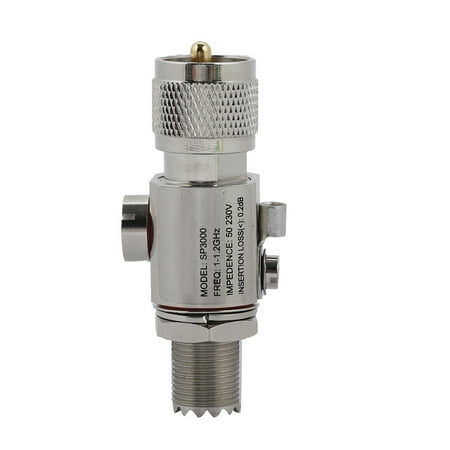 DEWIN UHF M to UHF-F 1-1.2GHz Lightning Arrestor All Band Lightning ...