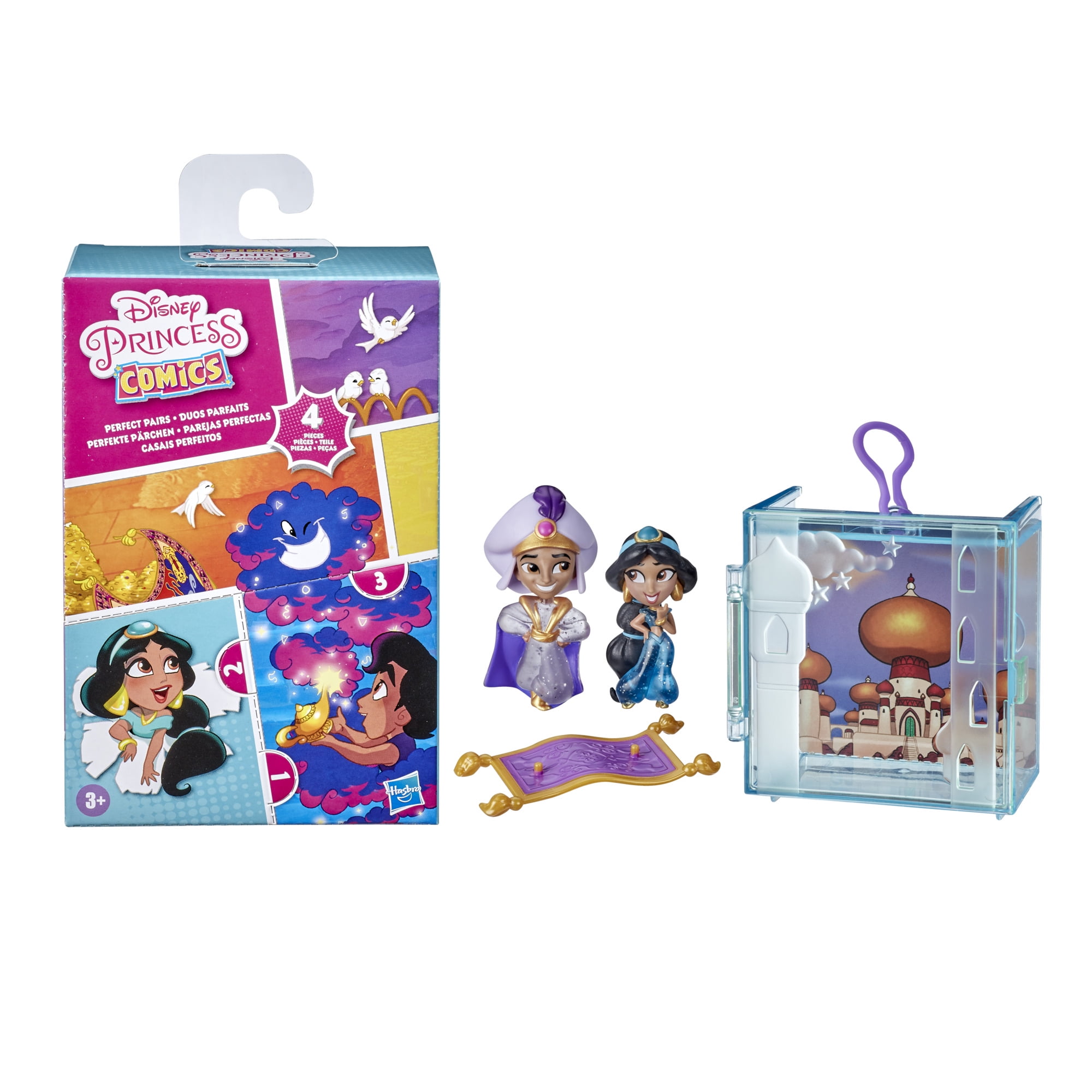 Disney Princess Perfect Pairs Jasmine, Includes Portable Display Case ...