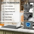 CERPXFF-Dish Drying Mat for Kitchen Counter | Coffee Bar Mat for ...