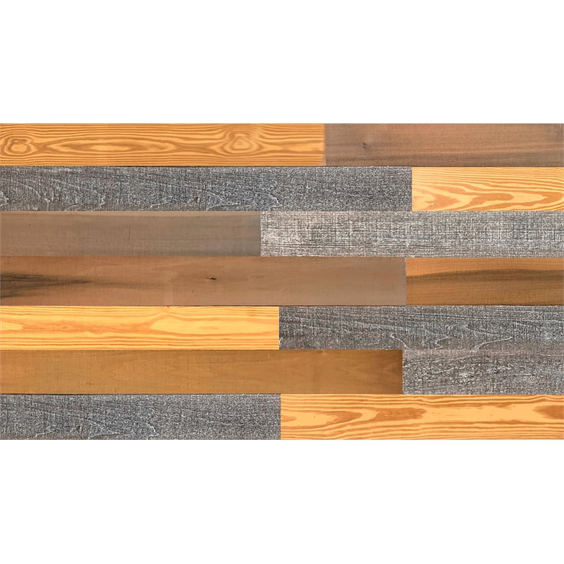 Wood Art Products Wall Planks for Interior Wall Decor, Thermo-Treated ...