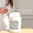 Byujiro Portable Misting Desktop Air Cooler Fan Mini USB Evaporative ...