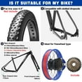 BAFANG 48V 750W Fat Tire Electric Bike Conversion Kit - 20 inch x 4.0 ...