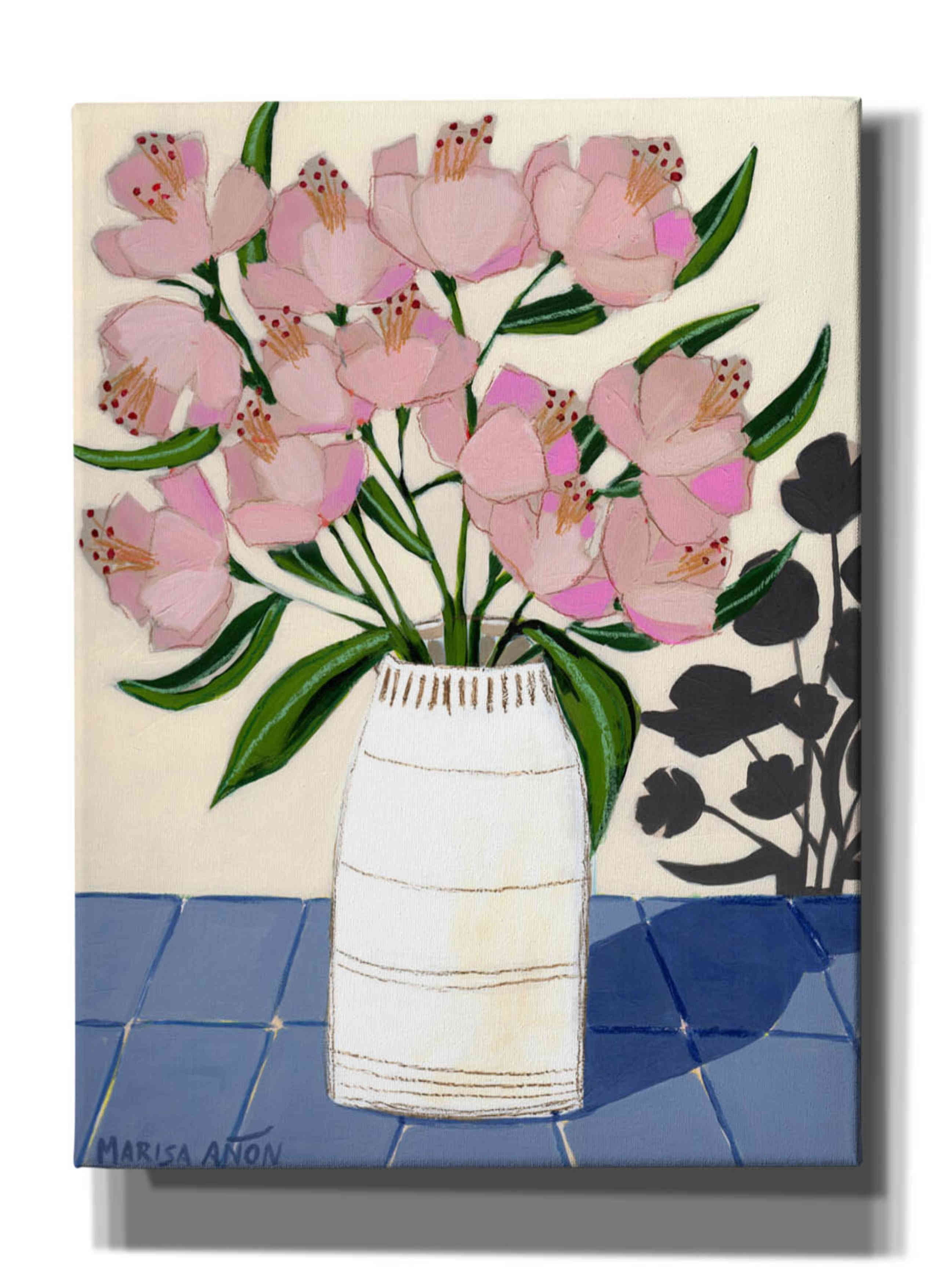 Epic Graffiti 'Spring Florals 5' by Marisa Anon, Canvas Wall Art, 40 ...